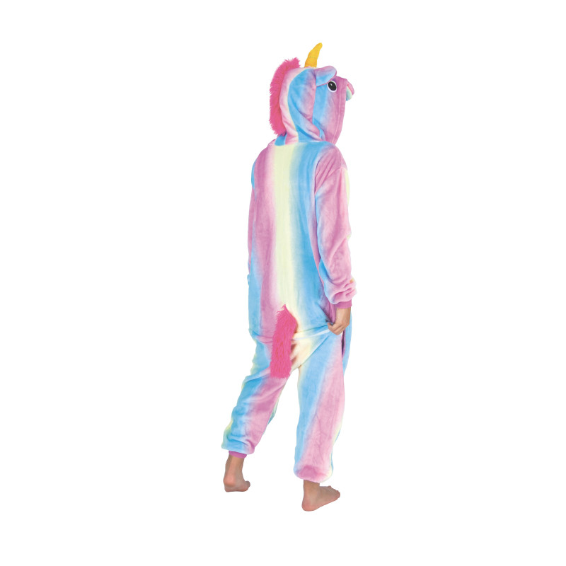 COSTUME KIGURUMI LICORNE ARC EN CIEL ENFANT T 11/14 ANS